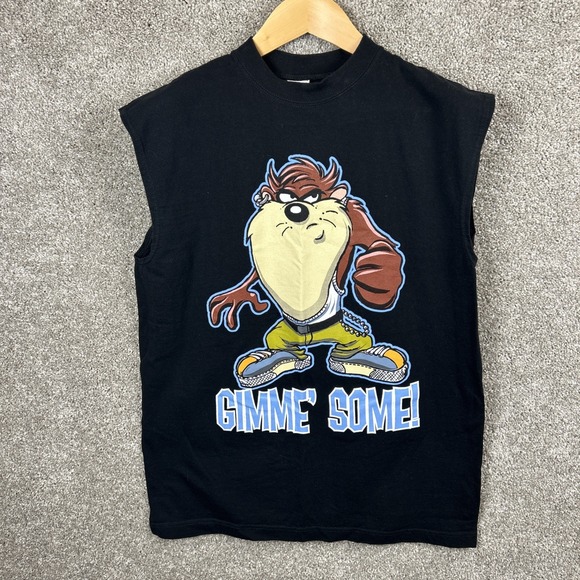 Shirts | Vintage Looney Tunes Taz Tasmanian Devil Gimmie Some Muscle ...